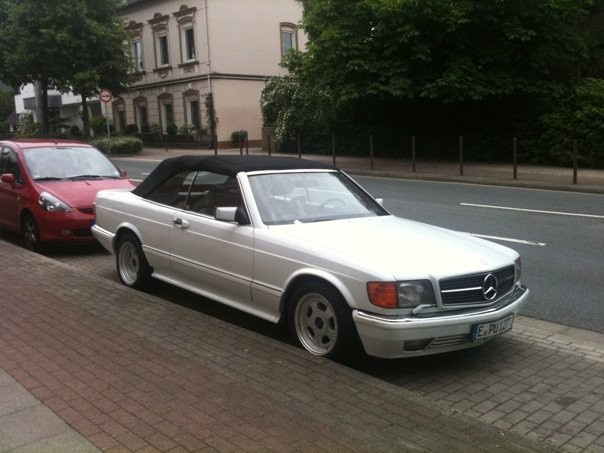 W126 SEC cabrio entdeckt! - Forum - Mercedes-Fans - Das Magazin für ...