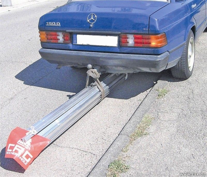 Ladung unter dem Auto transportieren? - Forum - Mercedes-Fans - Das ...