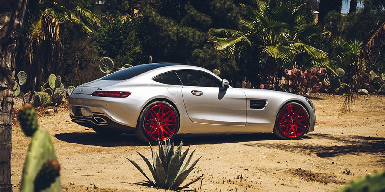 Mercedes-AMG GT S: Rot macht‘s rassig: Coole Räder für den krassen Look ...