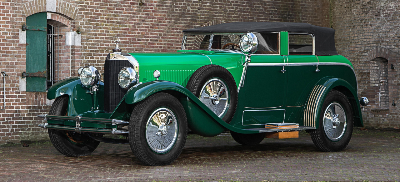 Droschke Deluxe: Mercedes-Benz 24/100/140: 1926er Daimler mit extravaganter Saoutchik-Karosserie ...