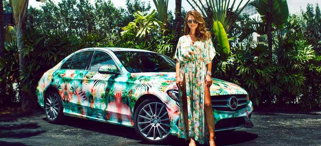 Flotte Pool-Party mit der Mercedes-Benz C-Klasse: Die neue C-Klasse ...