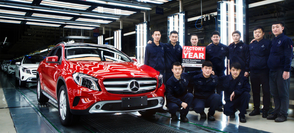 Mercedes Produktion: Mehr Verkäufe = mehr Arbeit für China ...