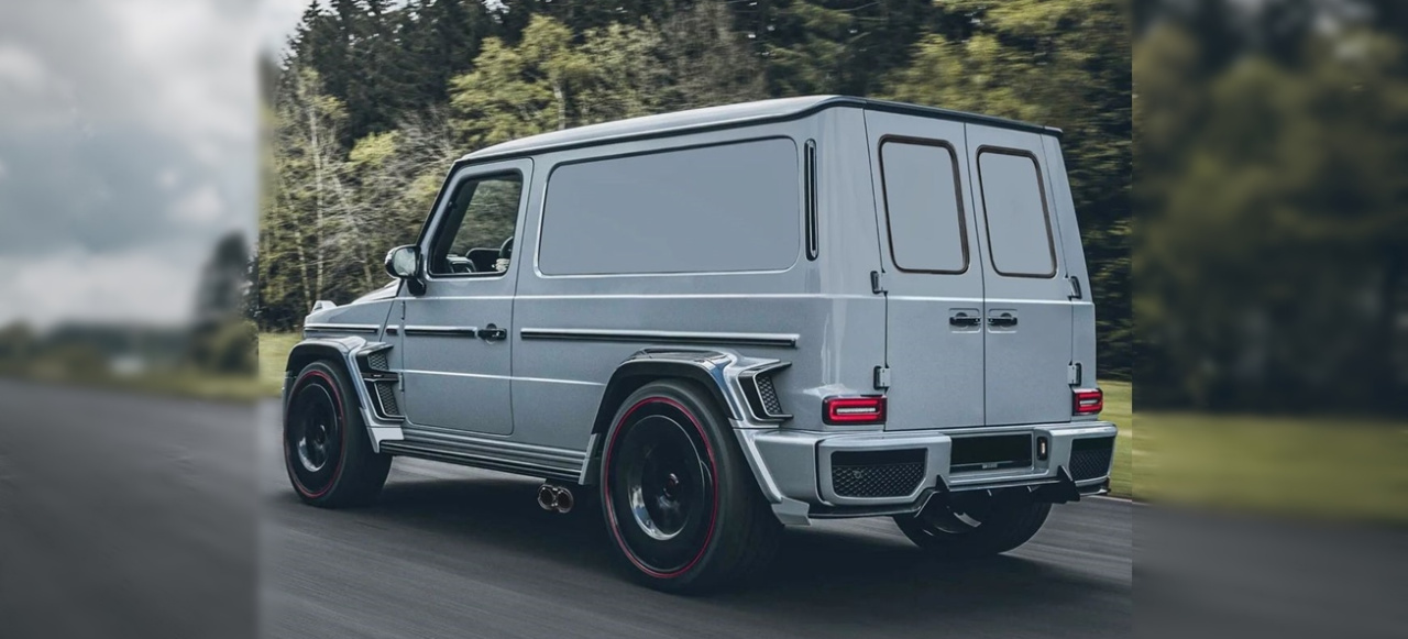 Mercedes von morgen: Virtueller G63-Van: Endlich ein Lieferwagen, der‘s ...