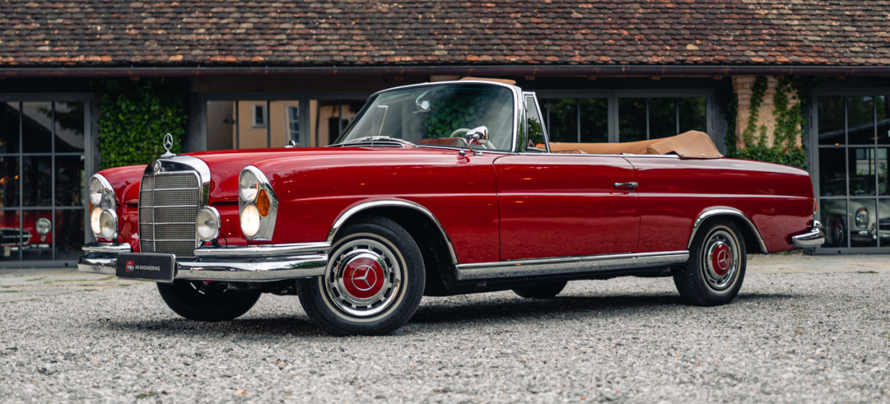 Sterne unterm Hammer: S-Klasse Cabrio mit seltenen Einzelsitzen: Rot ...