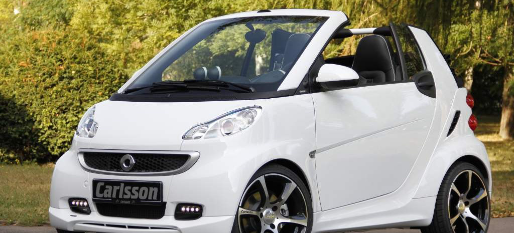 Klein aber großartig: smart fortwo Cabrio von Carlsson : Sportliches ...
