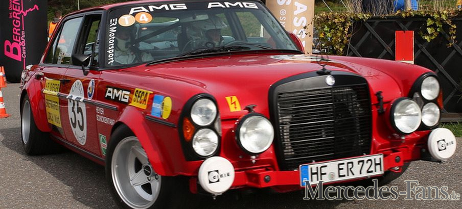 Mercedes Ungetüm beim Osnabrücker Bergrennen: Rote Sau tritt beim ...