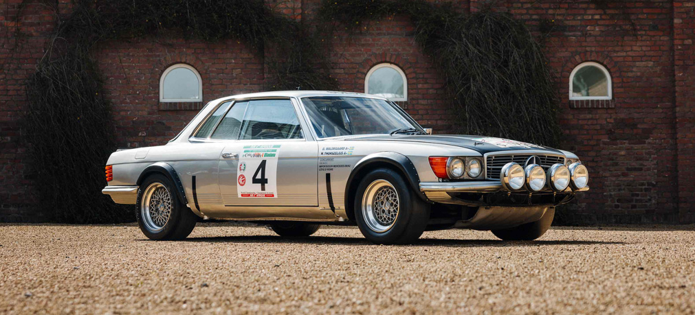 1 von 7: Ehemaliger Mercedes-Werksrallyewagen: Mercedes-Benz 450 SLC 5. ...