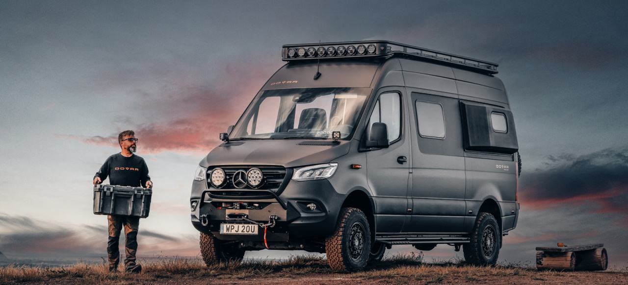 Van-Life auf Mercedes-Sprinter-Basis: Dovra: Der All-In-One-Camper für High-Class-Abenteurer ...