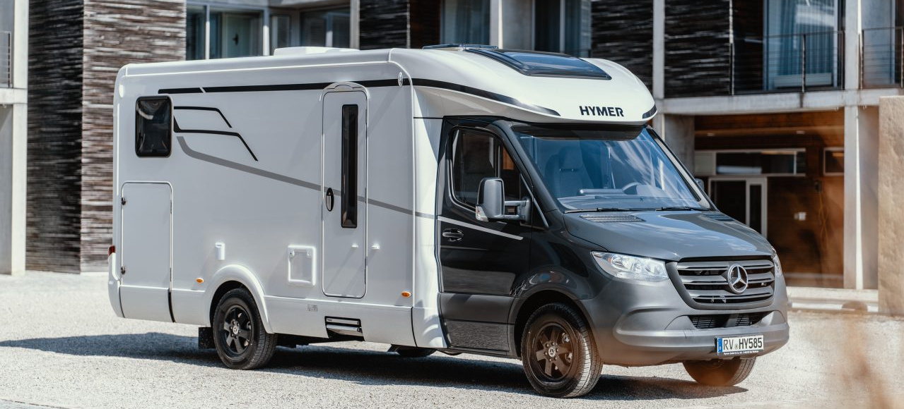 Hymer Tramp S 585 auf Mercedes Sprinter Basis: Neuer Grundriss setzt ...