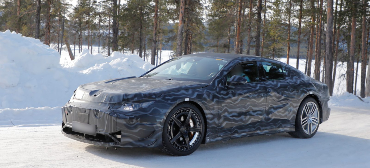 Mercedes-AMG GT EV Erlkönig in Nahaufnahme: Neue Bilder vom ...