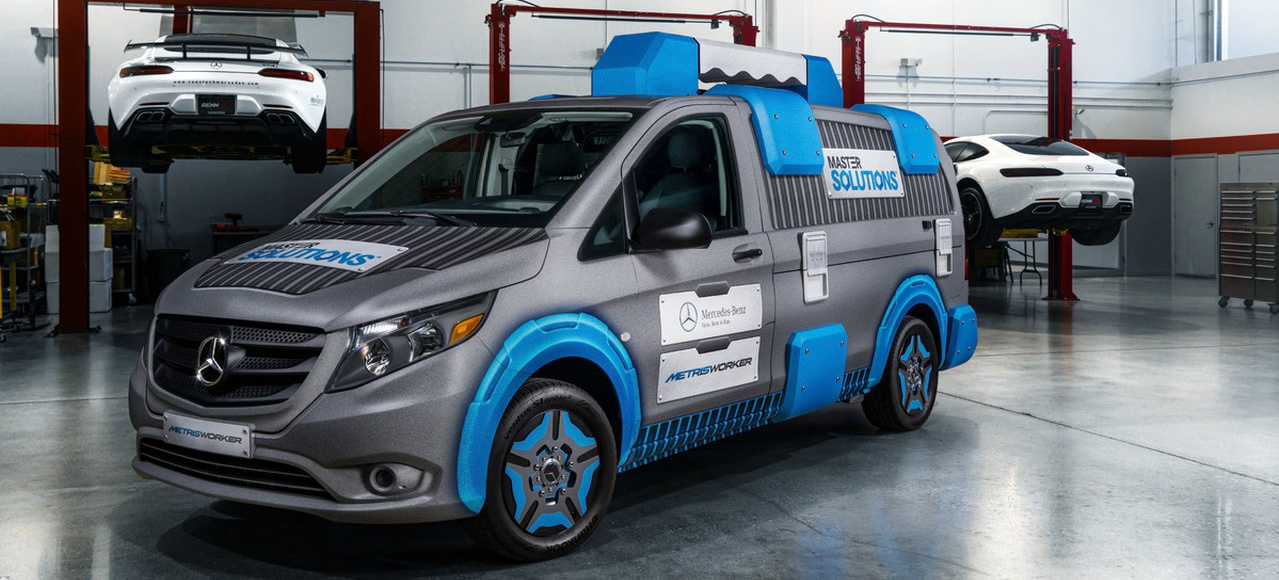 Mercedes-Benz Metris: Zum Arbeiten fast zu schade: Mercedes-Benz Metris ...
