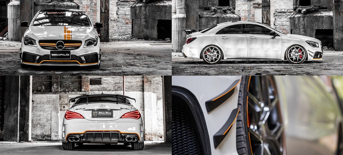 Mercedes-Benz CLA Tuning: Stierischer Look: Black-Bison-Kit für den ...