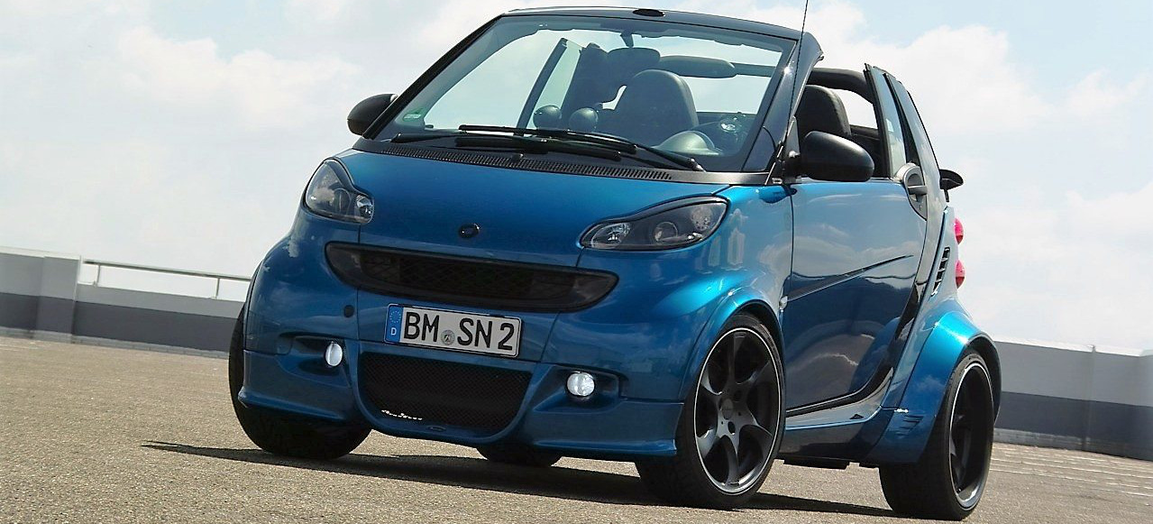 Klein aber großartig: smart 451 Tuning: Heiß und fettig ...