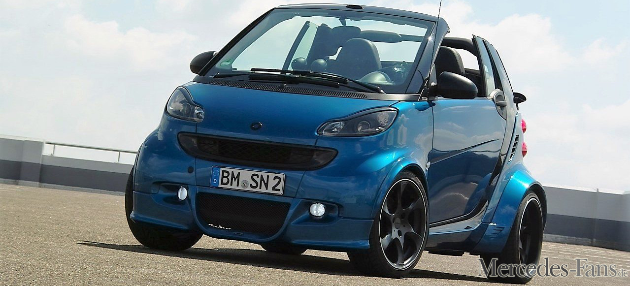 Klein aber großartig: smart 451 Tuning: Heiß und fettig ...