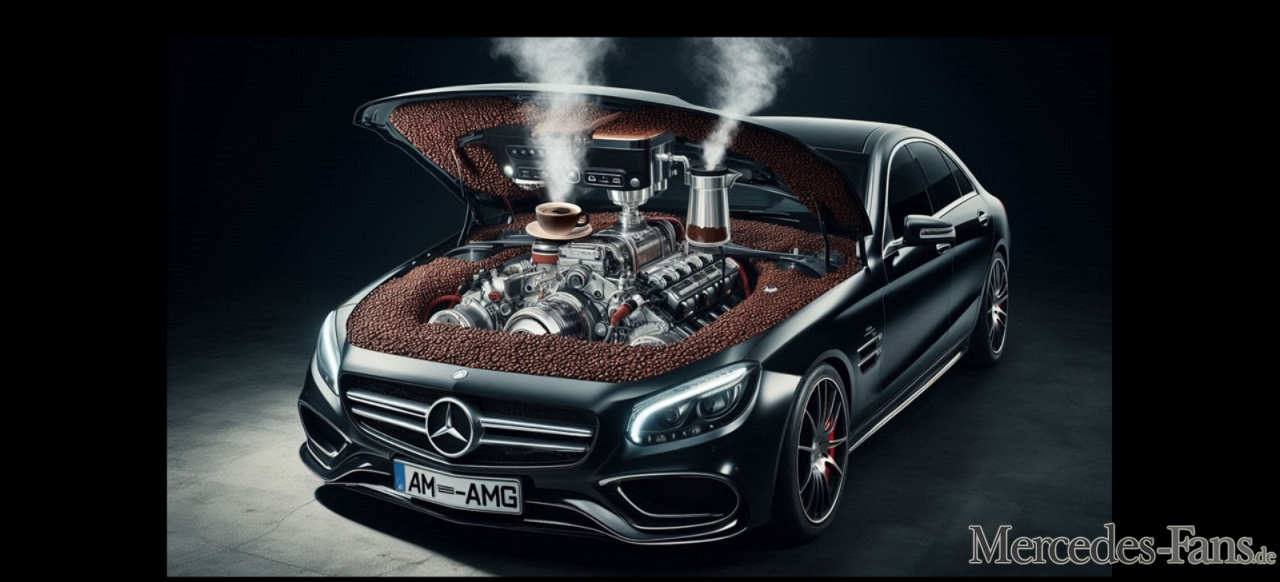 Mercedes zeigt ersten Kaffee betriebenen Sportwagen: Cars & Coffee ...
