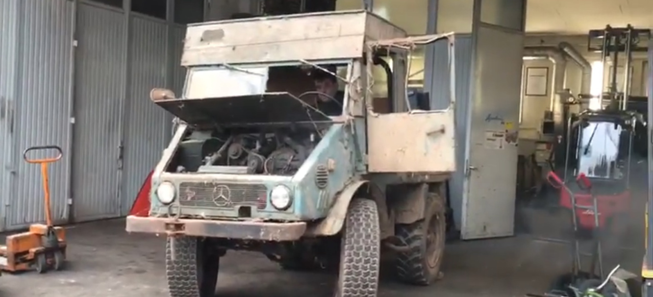 Unkaputtbar: Unimog 401: Workhorse at it´s best: Unimog 401 springt ...