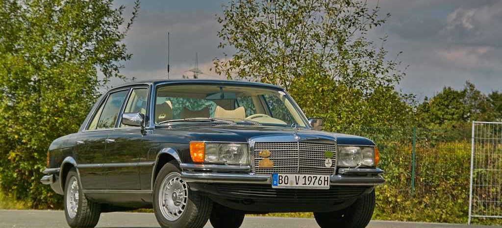 Rarität im doppelten Sinne: 1976 Mercedes-Benz W116 450 SEL 6.9: Nur 7. ...