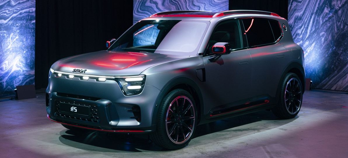 Weltpremiere des smart #5 BRABUS: Smart(e) Elektro-Performance mit 646 ...