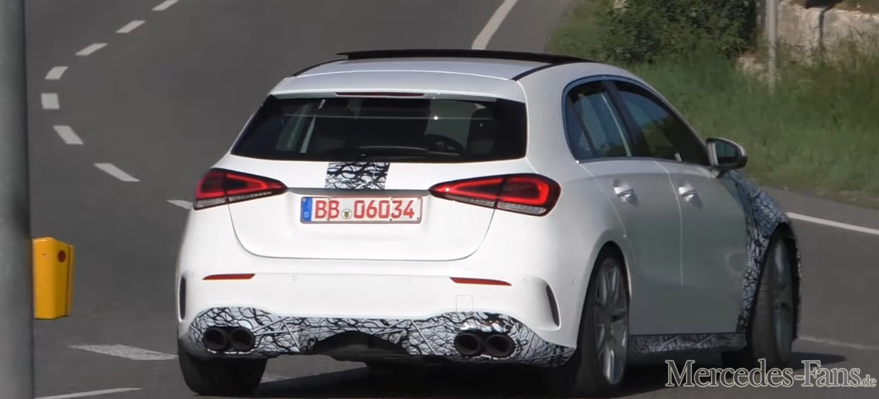 Mercedes-AMG Erlkönig erwischt: Star Spy Shot: Mercedes-AMG A50 mit ...