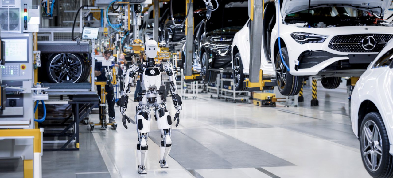 Mensch. Maschine. Mercedes.: I Robot in Sindelfingen? Mercedes bringt ...