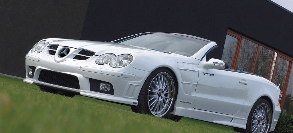 Mercedes-Tuning: Oberste Priorität: Aerodynamik-Kit für den SL R230 von ...