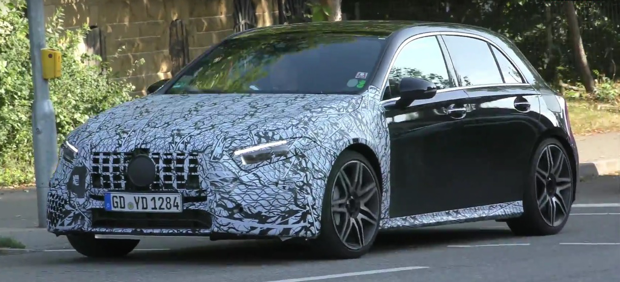 Mercedes-AMG Erlkönig erwischt: Neue Aufnahmen vom Mercedes-AMG A50 ...