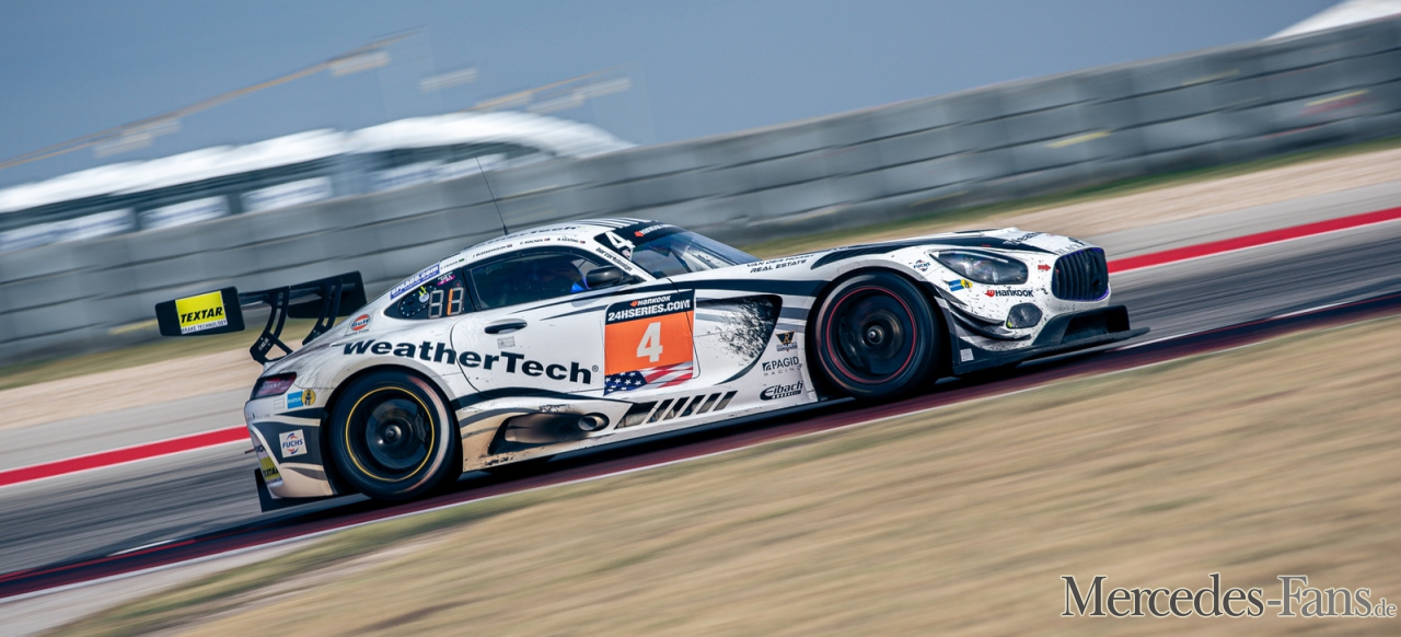 Mercedes-AMG Customer Racing beim 24h-Rennen in Austin/USA: Gesamtsieg ...
