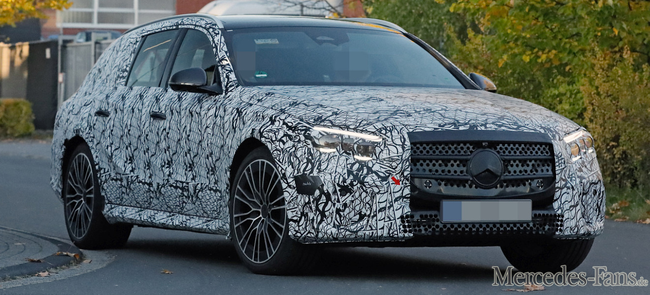 Erlkönig erwischt: Neue Bilder vom Mercedes-Benz E-Klasse Kombi S214 ...