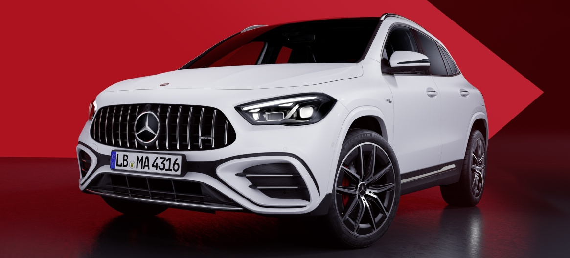 Mercedes-AMG Premiere: Vorhang auf für Mercedes-AMG GLA 35 & GLB 35 Facelift - Performance ...