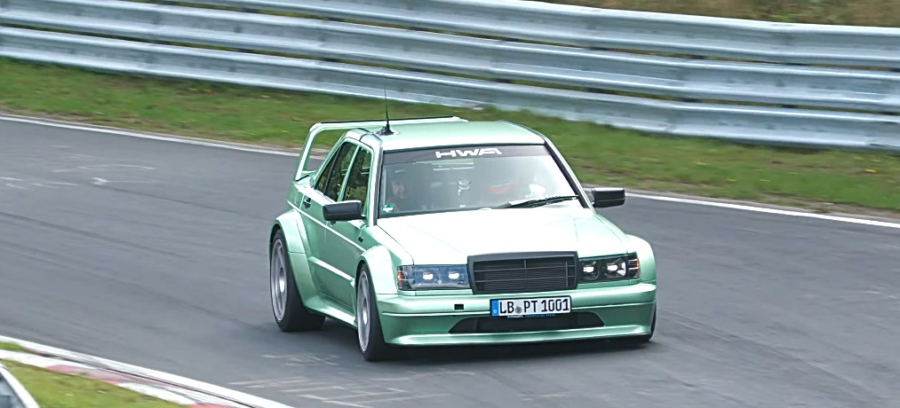 HWA EVO-II bei Testfahrten auf dem Nürburgring gefilmt: Rasanter ...
