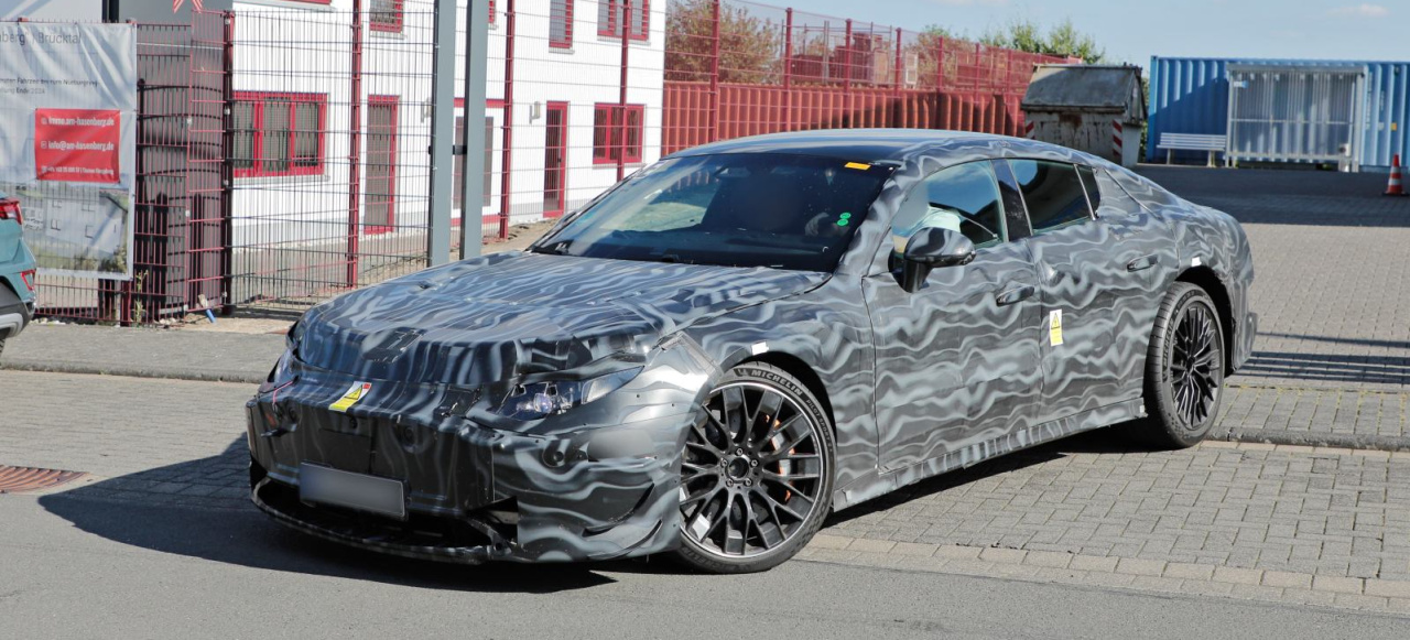 Mercedes-AMG Erlkönig: neue Bilder vom vollelektrischen AMG GT: AMG-GT ...