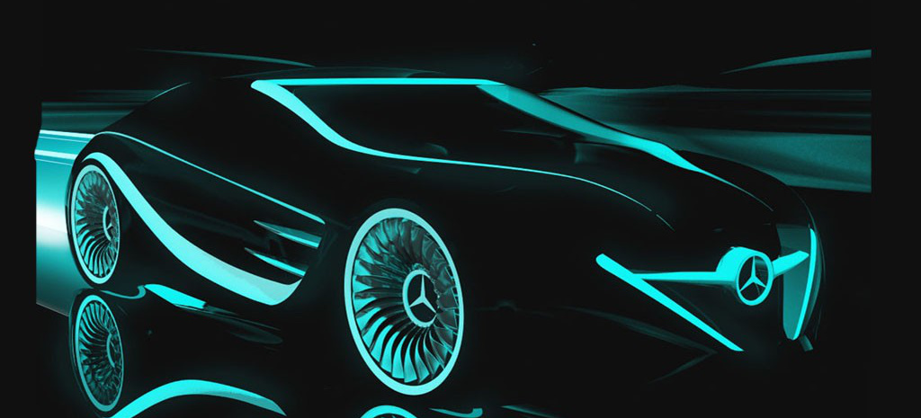 Sternzeichen Zukunft? Designstudie Mercedes Blackbird: Wie sich ein ...