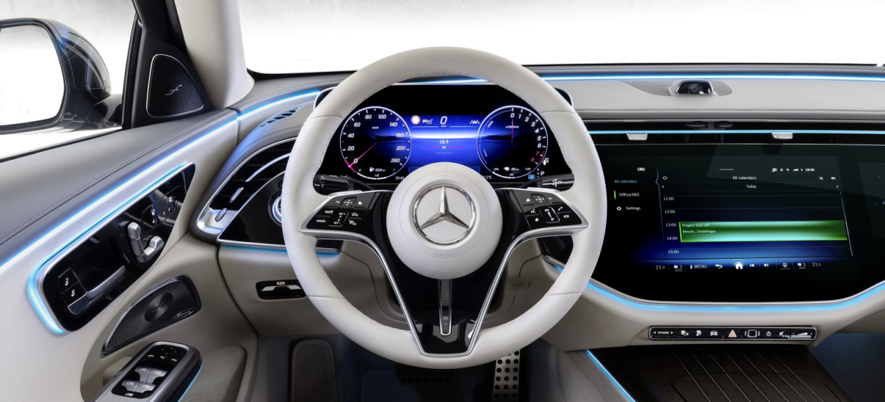 Unter der Lupe: die Innenraum-Kameras der neuen Mercedes E-Klasse: Guck ...