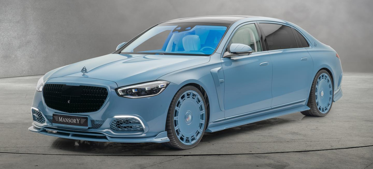 Mercedes-Maybach S680 in China Blue: Die große Blau-Schau von MANSORY ...
