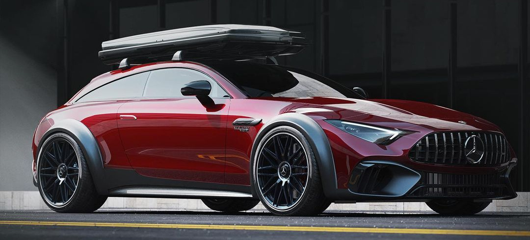 Mercedes-AMG von morgen: Mercedes-AMG SL 63 Shooting Brake All Terrain ...