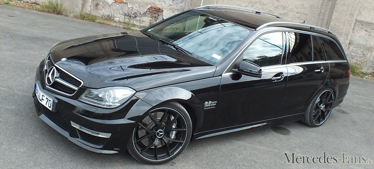 Ein Auto für alles: Mercedes C63 AMG (S204): 2014er T-Modell erweist ...