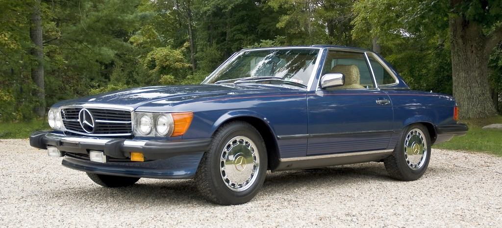 Export Only: Mercedes-Benz 560 SL: Nur 15.000 km und zwei Vorbesitzer ...