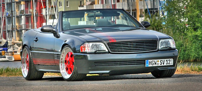 R-staunlich: Mercedes SL R129 als echtes Einzelstück: Peter Schürmann ...