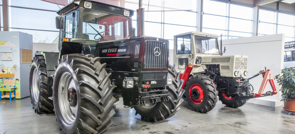 Vor 30 und 40 Jahren: Topmodelle des Mercedes-Benz MB-trac feiern ...