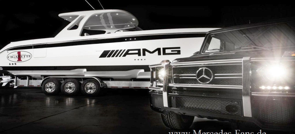 Mercedes macht Wellen: Mercedes AMG, Speedboat im G 63 AMG-Style : 42 ...