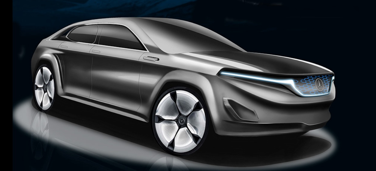 Mercedes von morgen: Vision eines neuen Oberklasse SUV: Mercedes-Benz ...