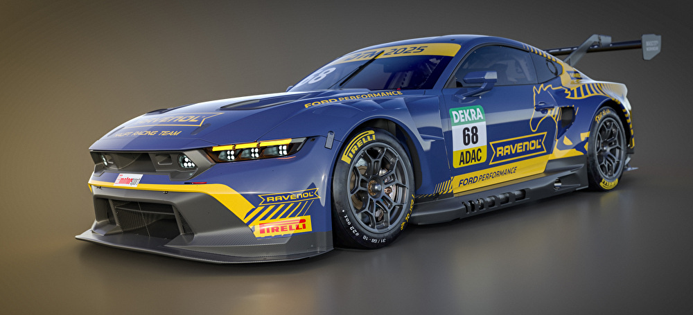 Haupt Racing Team startet ab 2025 mit dem Ford Mustang GT3 ...