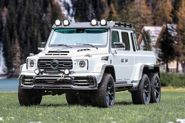 AMG G63 mit „Sixappeal“: MANSORY Gronos 6x6 / Paukenschlag in Formel 1 ...