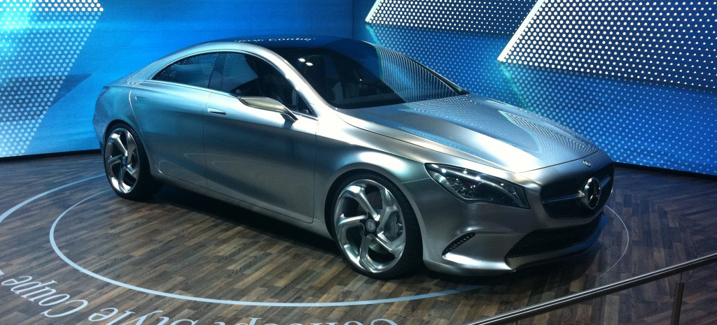 CLA-Studie auf der AMI Leipzig 2012: Viertüriges Coupé Concept Style ...
