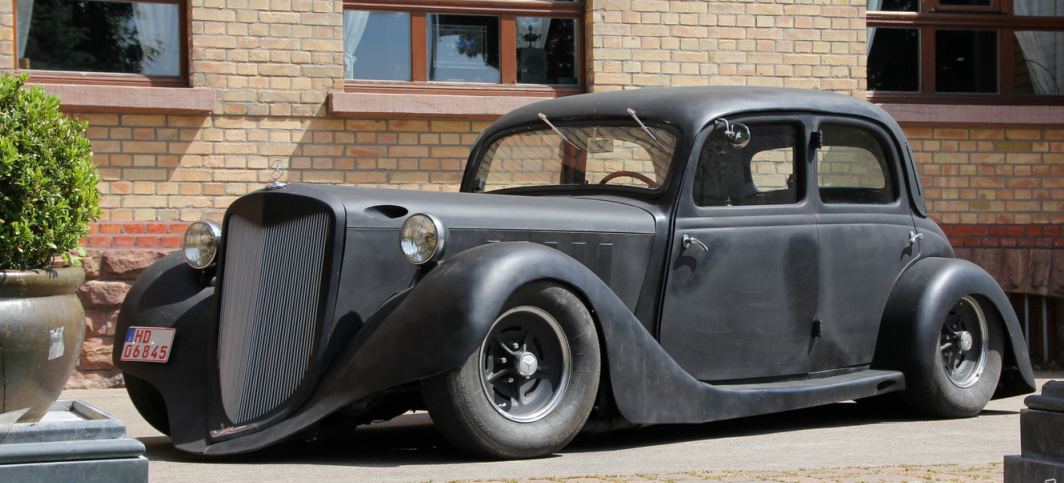Sterne unterm Hammer: Der Preis ist heiß? Mercedes 170V Hot-Rod - News ...