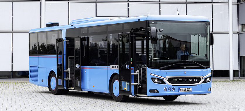 Neu entwickelte Setra MultiClass LE setzt neue Maßstäbe: Setra S 515 LE ...