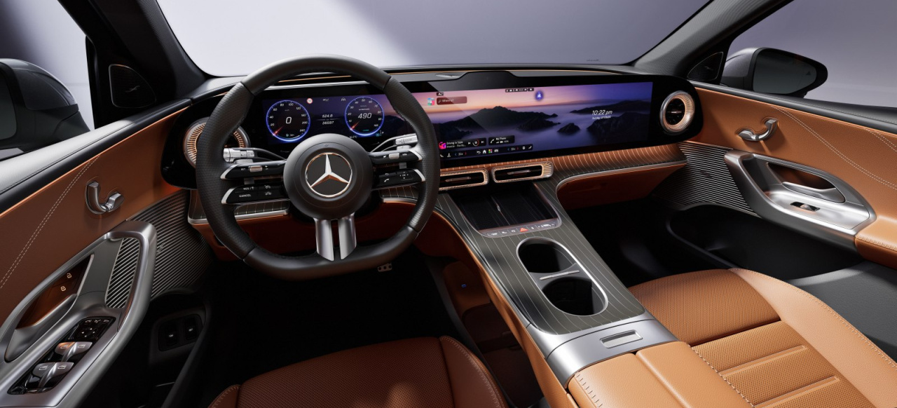 Der neue elektrische GLC inside: Einblick in den Innenraum des neuen ...
