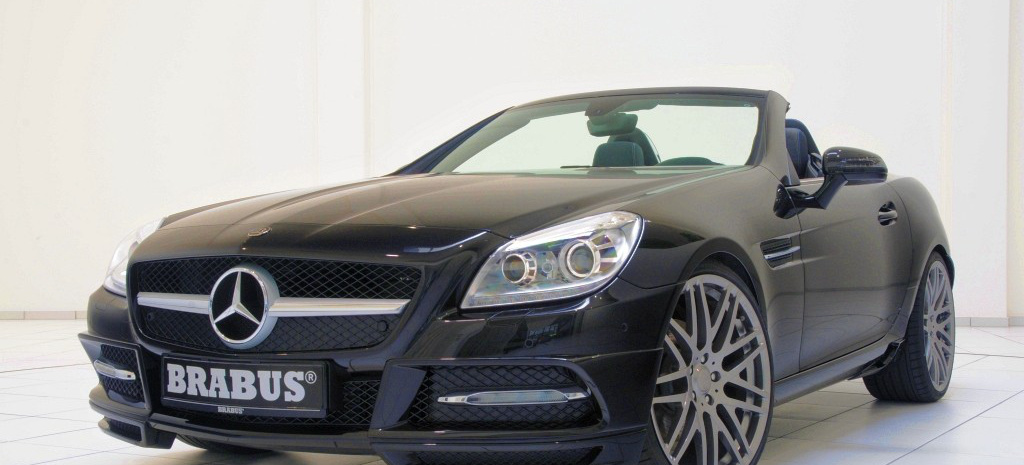 Sportprogramm á la Brabus für den neuen Mercedes SLK: Sportlich, Leicht ...
