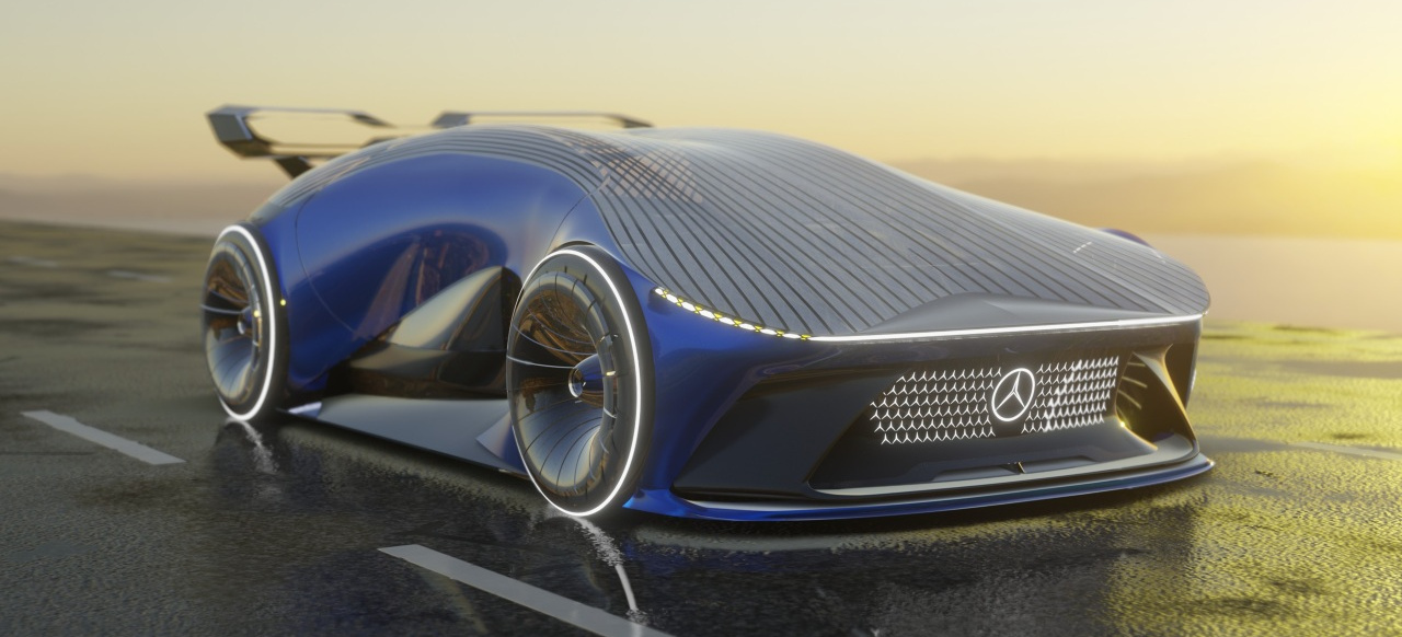 Mercedes von morgen: Vision eines „Mercedes Coupés 2030: Blick in die Zukunft: „Rêve - Mercedes ...