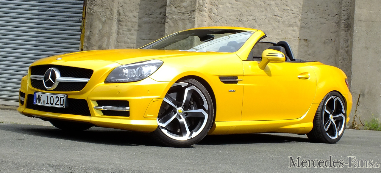 (Edition) 1 Plus mit Stern (R172): 2011 Mercedes SLK 350 hat seine ...